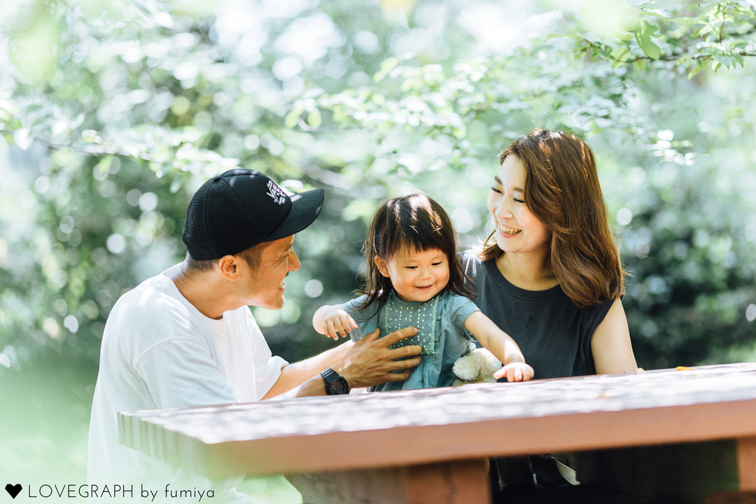 Shibuya family｜2018年08月に東京で撮影された家族写真(ファミリーフォト)｜出張写真撮影サービスのLovegraph[ラブグラフ]